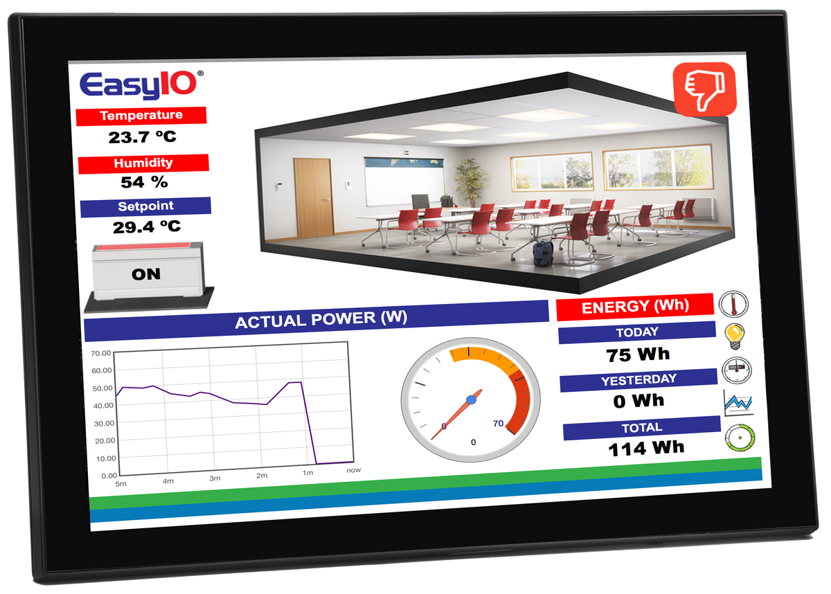EasyIO Q7Sview Android tablet Display – Shop Yorkland Controls On-Line