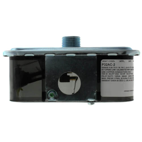 P32AC-2C Sensitive Differential Pressure Switch w/ "U" Bracket (0.05 ...